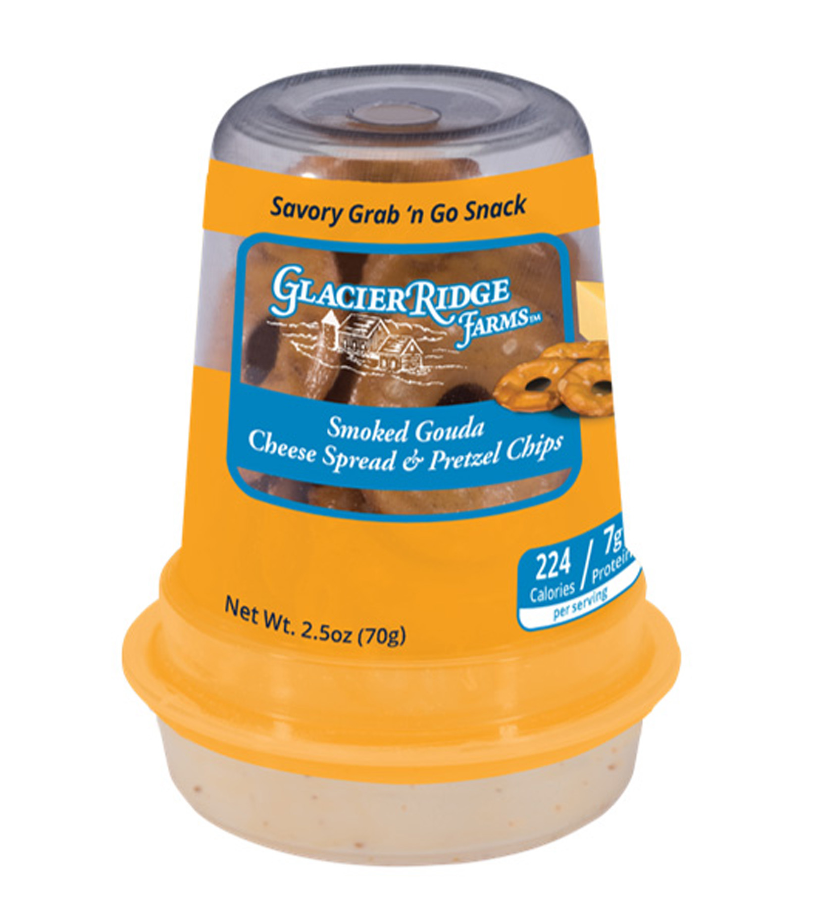 Glacier Ridge Farms Smoked Gouda/Pretzel Snack Pack - - Dairyfood USA ...