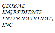 GLOBAL INGREDIENTS INTERNATIONAL, INC. - TraceGains Gather® Ingredients ...