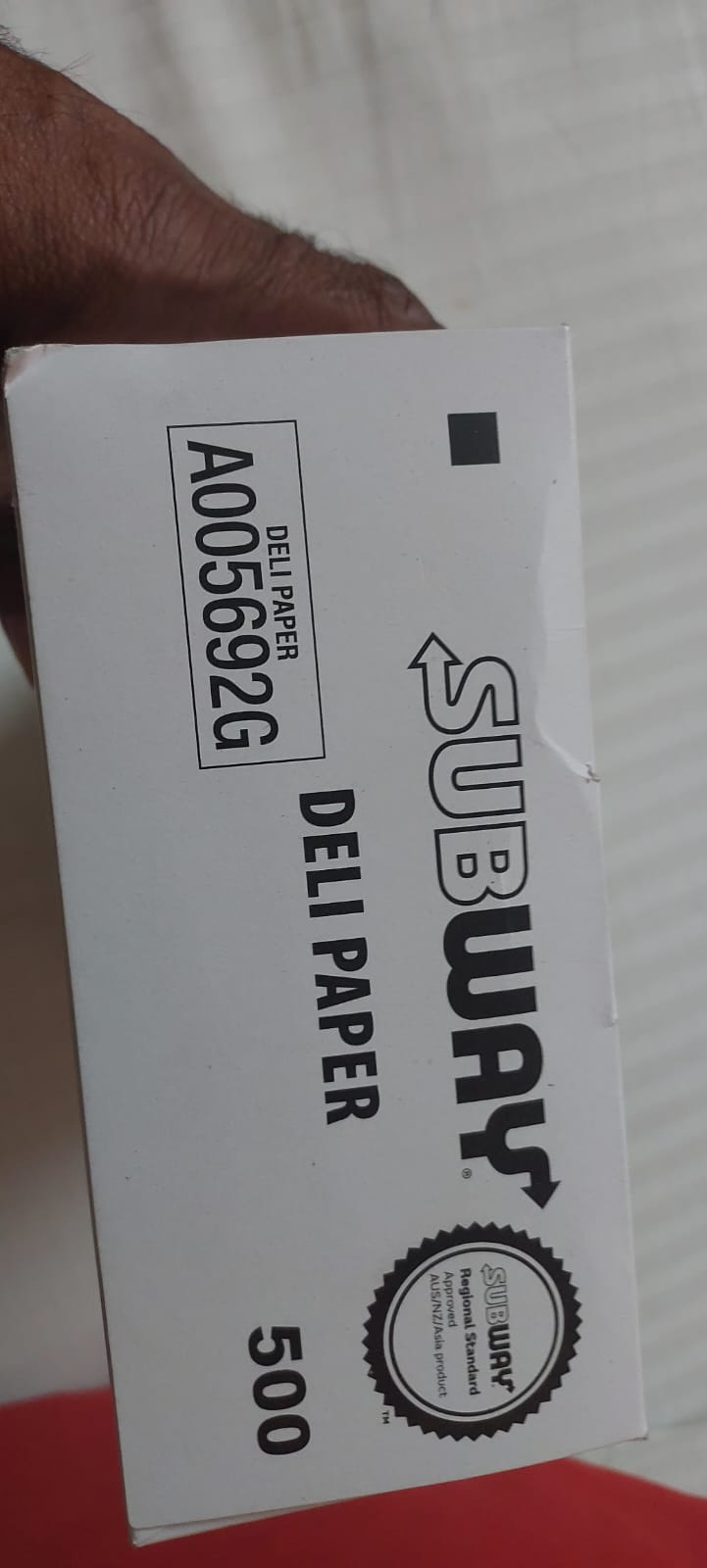 Subway Deli Paper Plain Sheet, 275 x 300 mm, 4000 pcs/case - Packaging ...