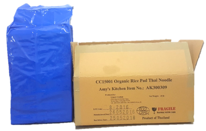 Pad Thai Noodles - Pasta - Chacha Thai Ltd. - TraceGains Gather ...